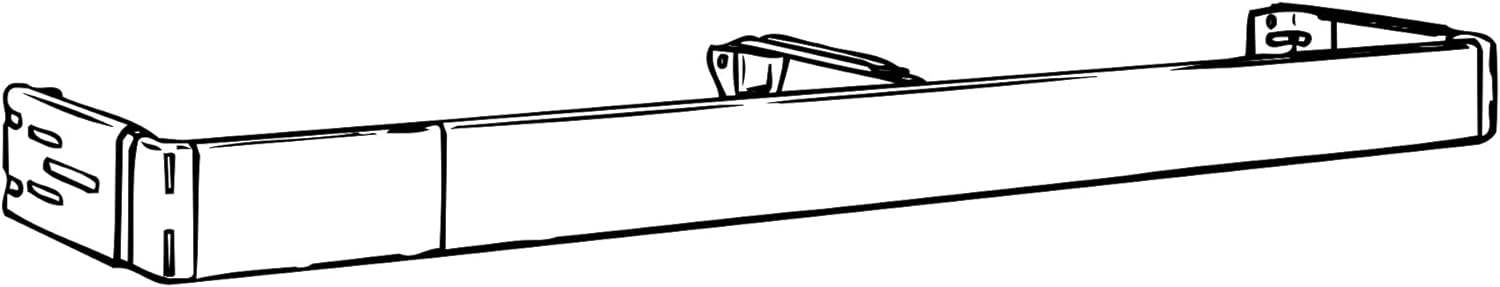 Kirsch 66" - 120" Adjustable Length with 2 1/2" Continental Curtain Rod ...